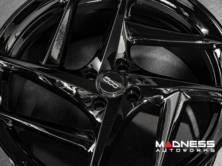 FIAT 500e Complete Exterior Package w/ 18in Black Wheels - Kahn Design ...