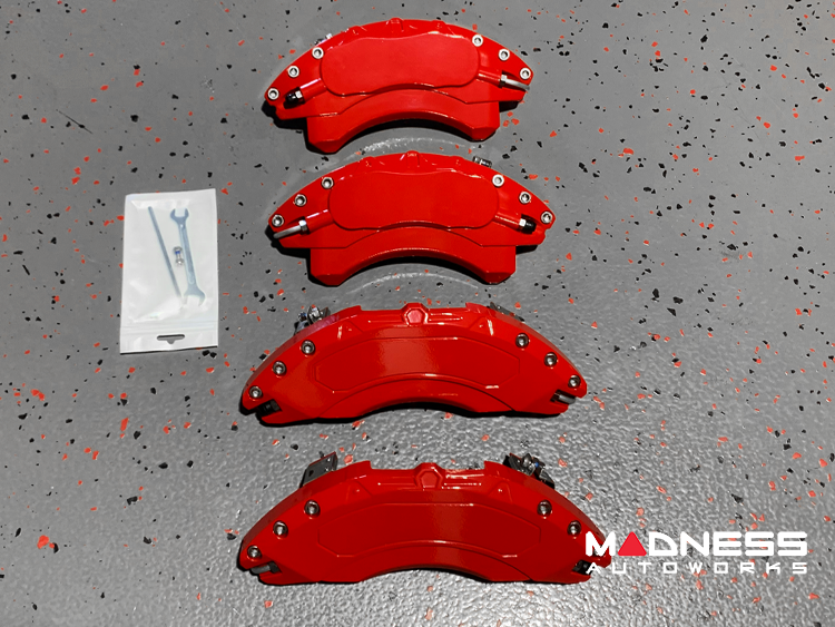 FIAT 500 Brake Caliper Cover Kit - Set of 4 - '12-19 ...