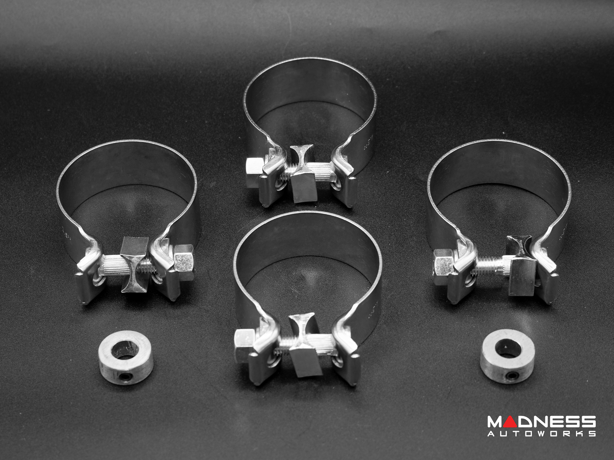 FIAT 124 Performance Exhaust by MADNESS - Monza - Dual Exit w/ Carbon ...