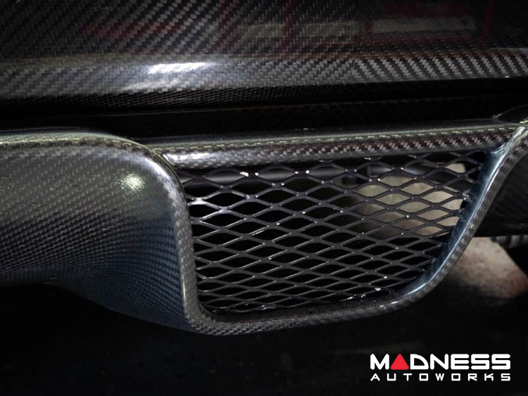 FIAT 500 Rear Diffuser - Carbon Fiber, FT500-02