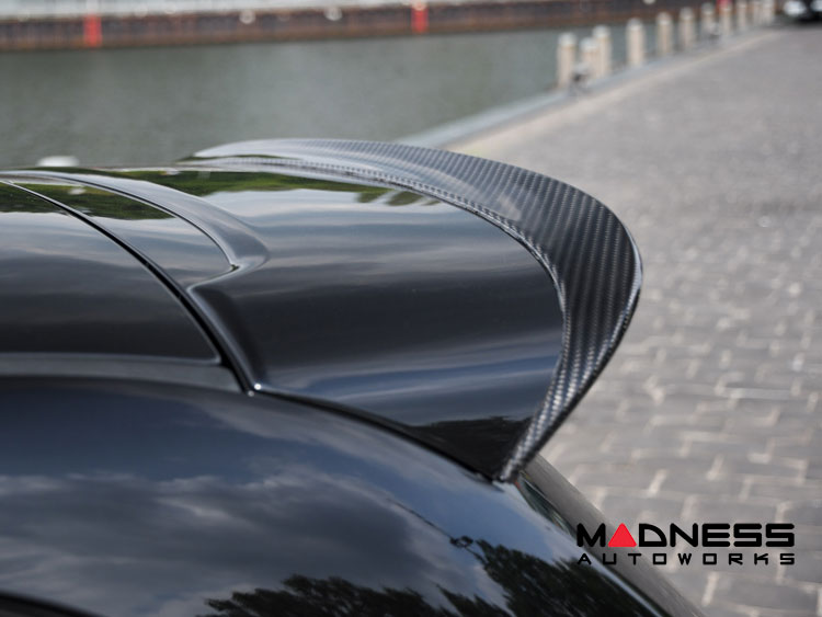 FIAT 500 ABARTH Rear Spoiler Extension - Carbon Fiber , FT500-61