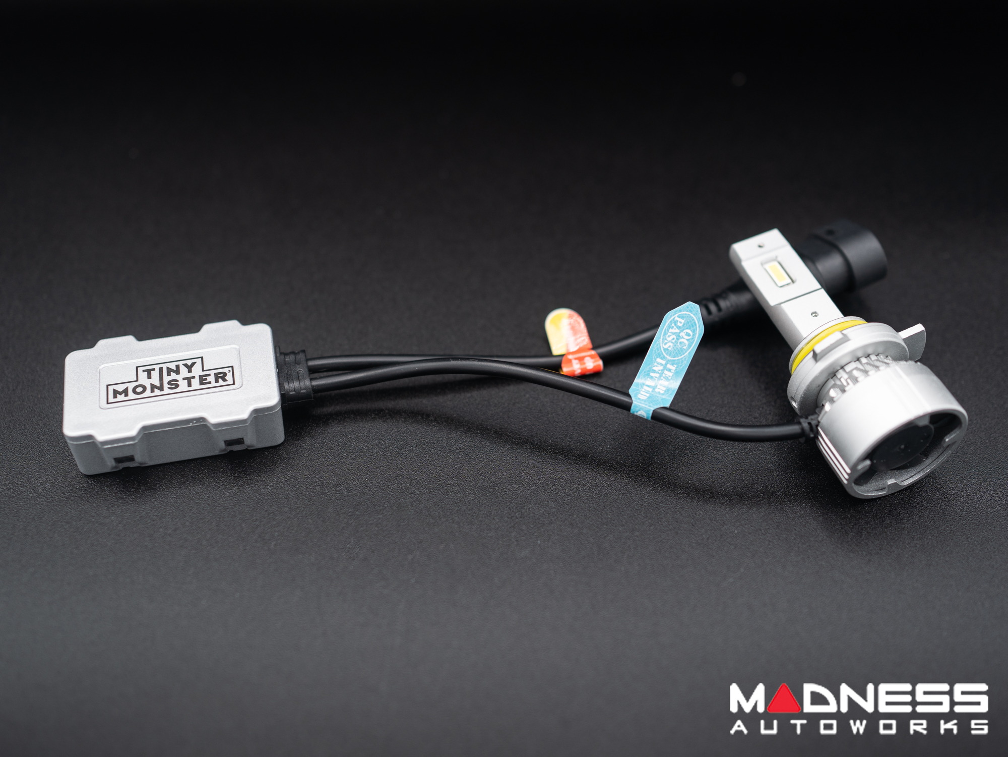 Fiat 500 LED High/Low Beam Headlight Bulbs (set of 2) - 9012 - w ...
