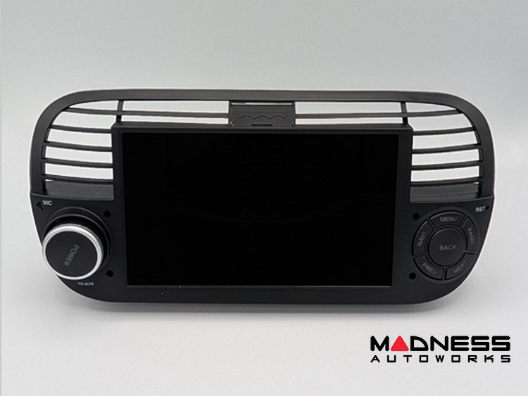 FIAT 500 Radio Head Unit Upgrade System w/ install Kit - Pre Facelift ...