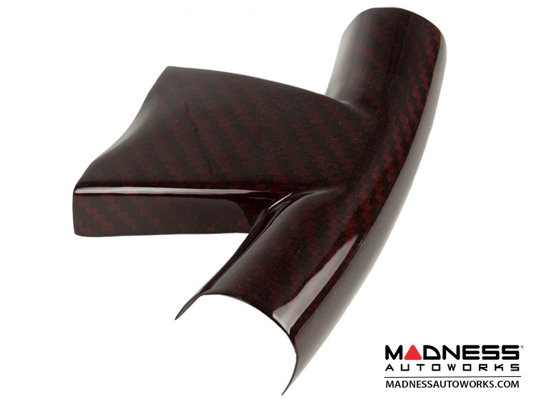 FIAT 500 ABARTH Steering Wheel Trim Set (2 pieces) - Red Candy, FT500 ...