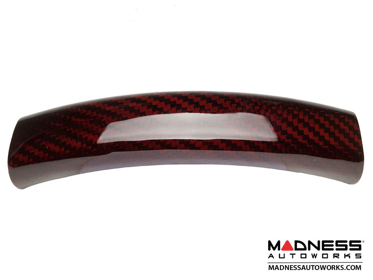 FIAT 500 ABARTH Steering Wheel Trim Set (2 pieces) - Red Candy, FT500 ...