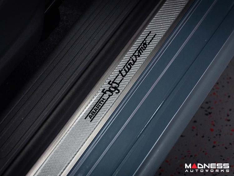 FIAT 500 Door Sills - Stainless Steel Kick Plates - 595 Truismo ...