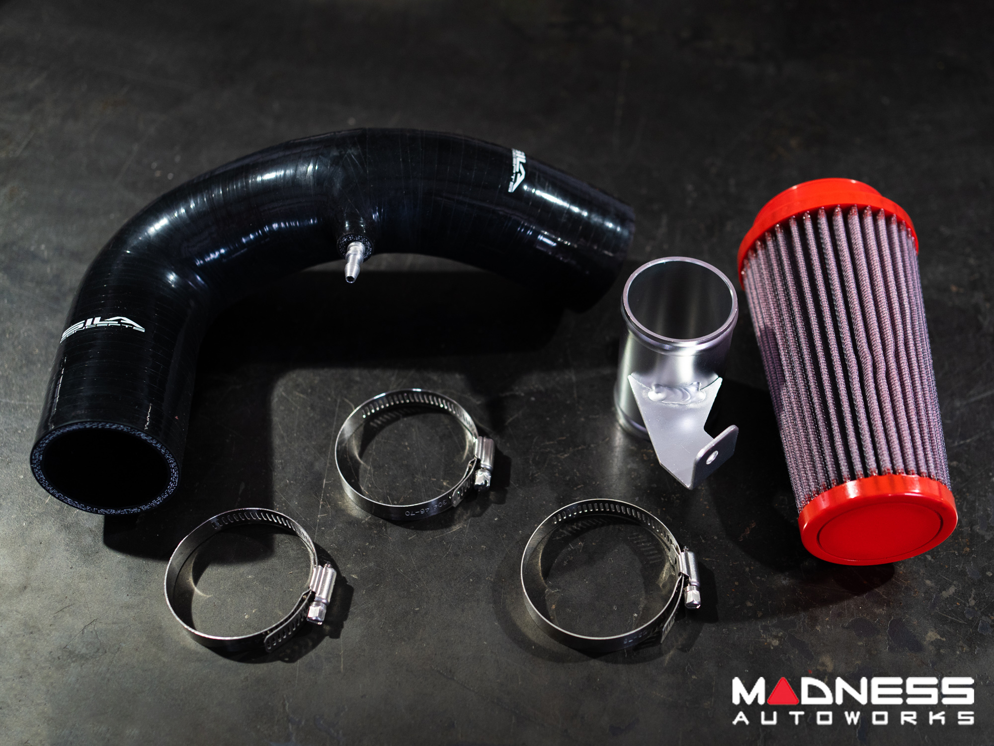 FIAT 500 RAM AIR Intake - 1.4L Multi Air Turbo - Black - 2015 - on ...