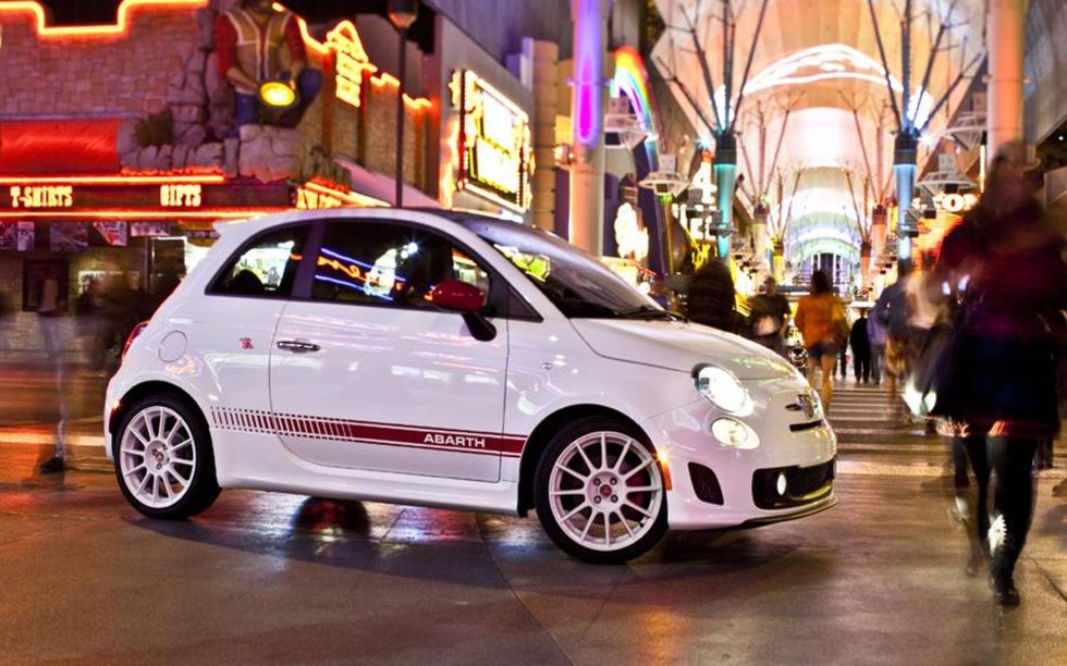 FIAT 500 ABARTH Wheels (1) - Forged - OEM - 17" - White