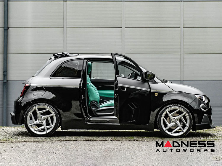 FIAT 500e Complete Exterior Package w/ 18in Silver Wheels - Kahn Design ...