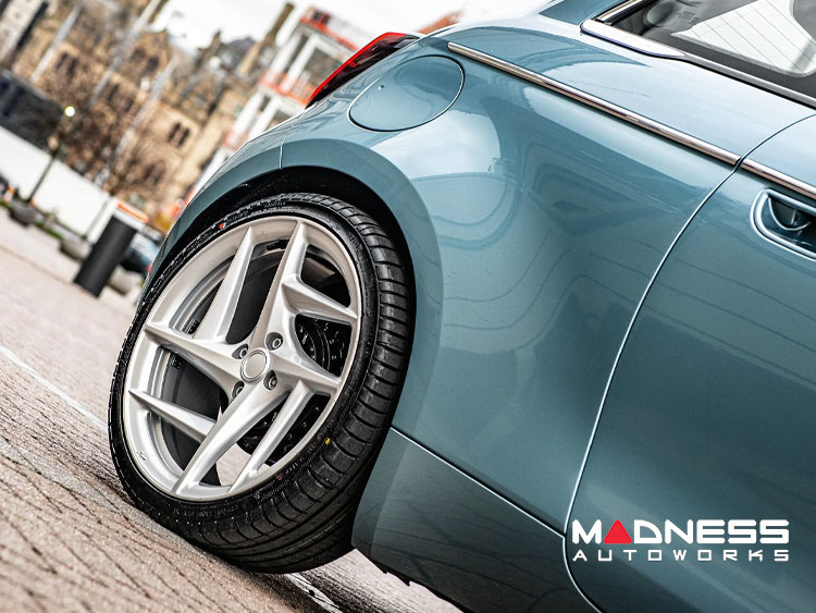 FIAT 500e Custom Wheels - 18in - Type 52 - Kahn Design - Silver - Gen 2 ...