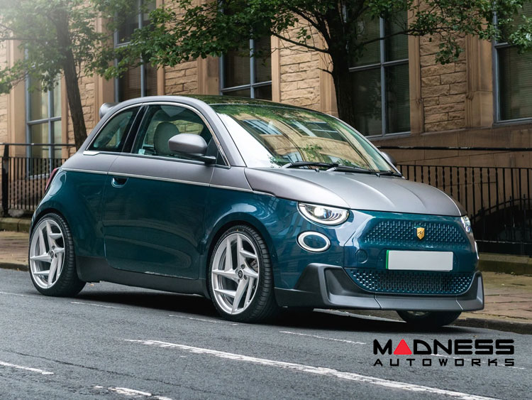 FIAT 500e Custom Wheels - 18in - Type 52 - Kahn Design - Silver - Gen 2 ...