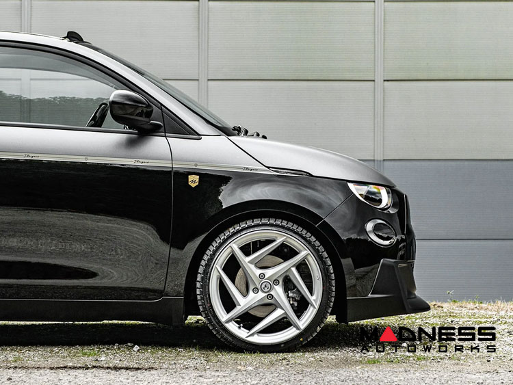 FIAT 500e Custom Wheels - 18in - Type 52 - Kahn Design - Silver - Gen 2 ...