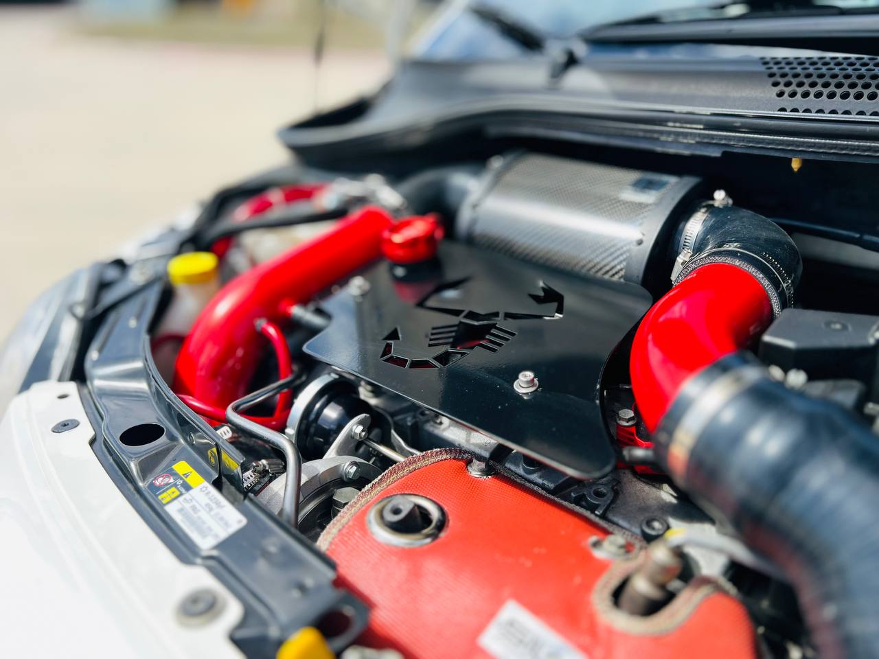 FIAT 500 MAXFlow Intake System - 1.4L Multi Air Turbo - Gloss Red ...