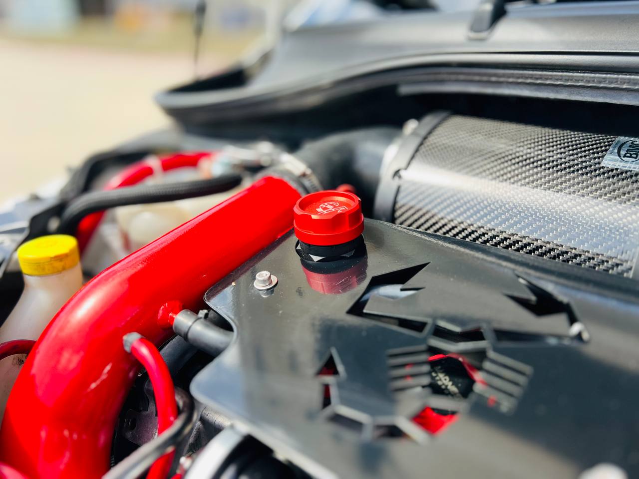 FIAT 500 MAXFlow Intake System - 1.4L Multi Air Turbo - Gloss Red ...