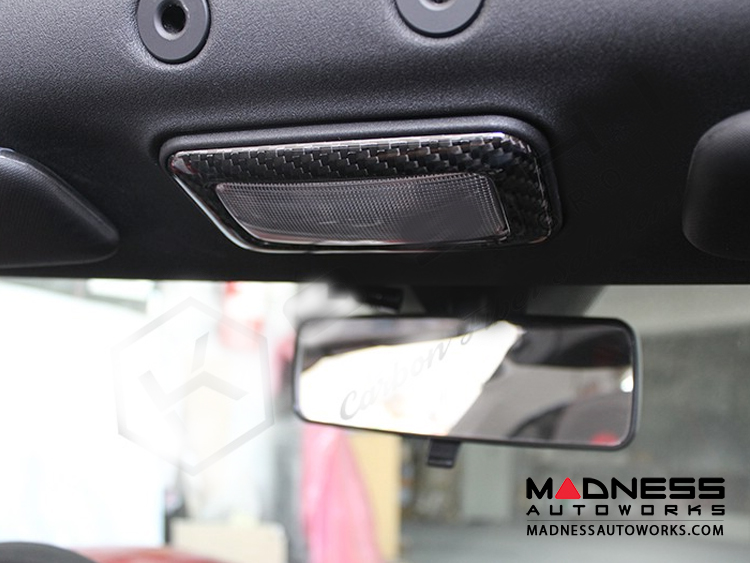 FIAT 500 Internal Light Frame Cover - Carbon Fiber , FT500-71