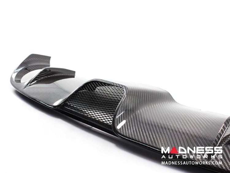 FIAT 500 Rear Diffuser - Carbon Fiber, FT500-02