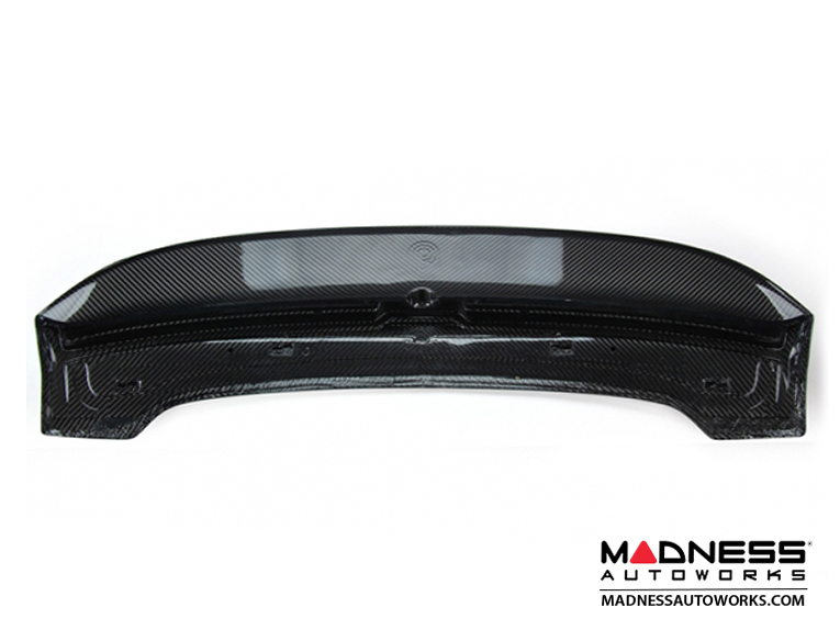 FIAT 500 Roof Spoiler - Carbon Fiber - ABARTH Style - High Gloss Clear ...