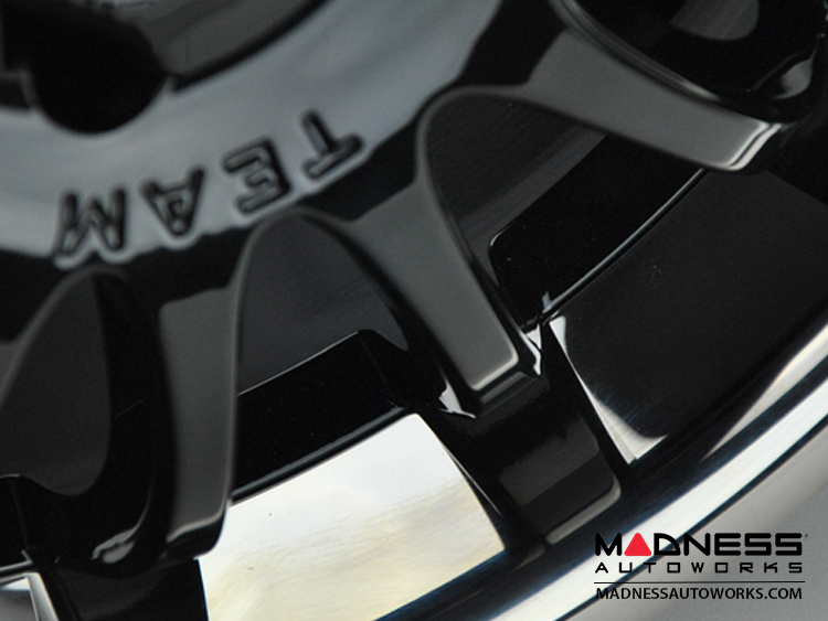 FIAT 500L Custom Wheels by Team Dynamics - Equinox - 18" - Gloss Black ...